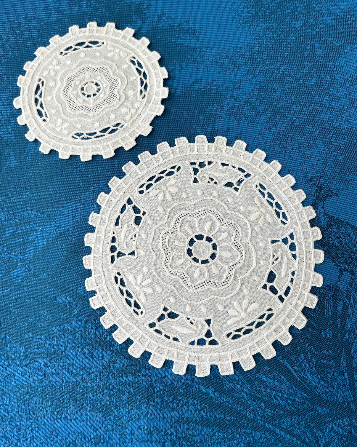 Flywheel Linen Doily - White – Irish Linen Stores